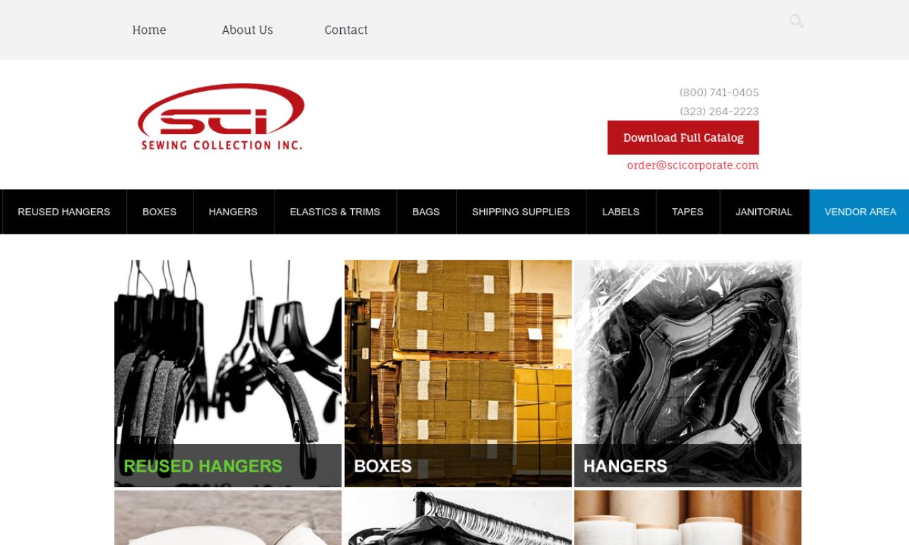 Sewing Collection Inc. | Corrugated Box Manufacturers and Suppliers