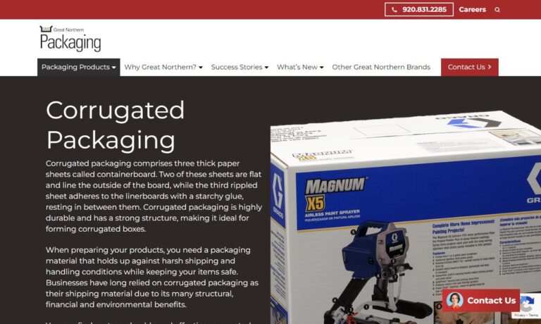 Great Northern Packaging | Corrugated Box Manufacturers and Suppliers